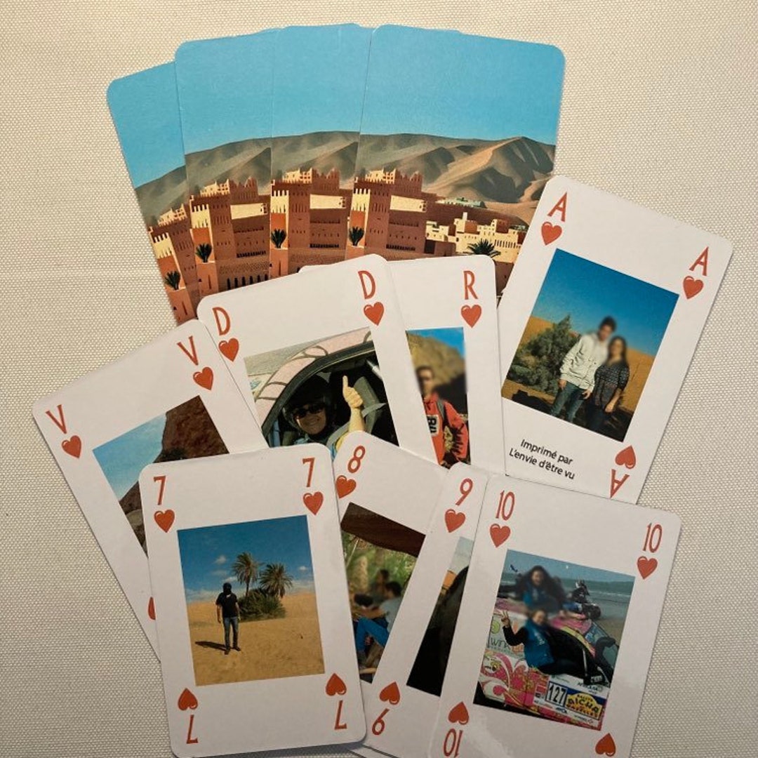 Personalized Card Game 32 Different Cards and Its Personalized Box ...