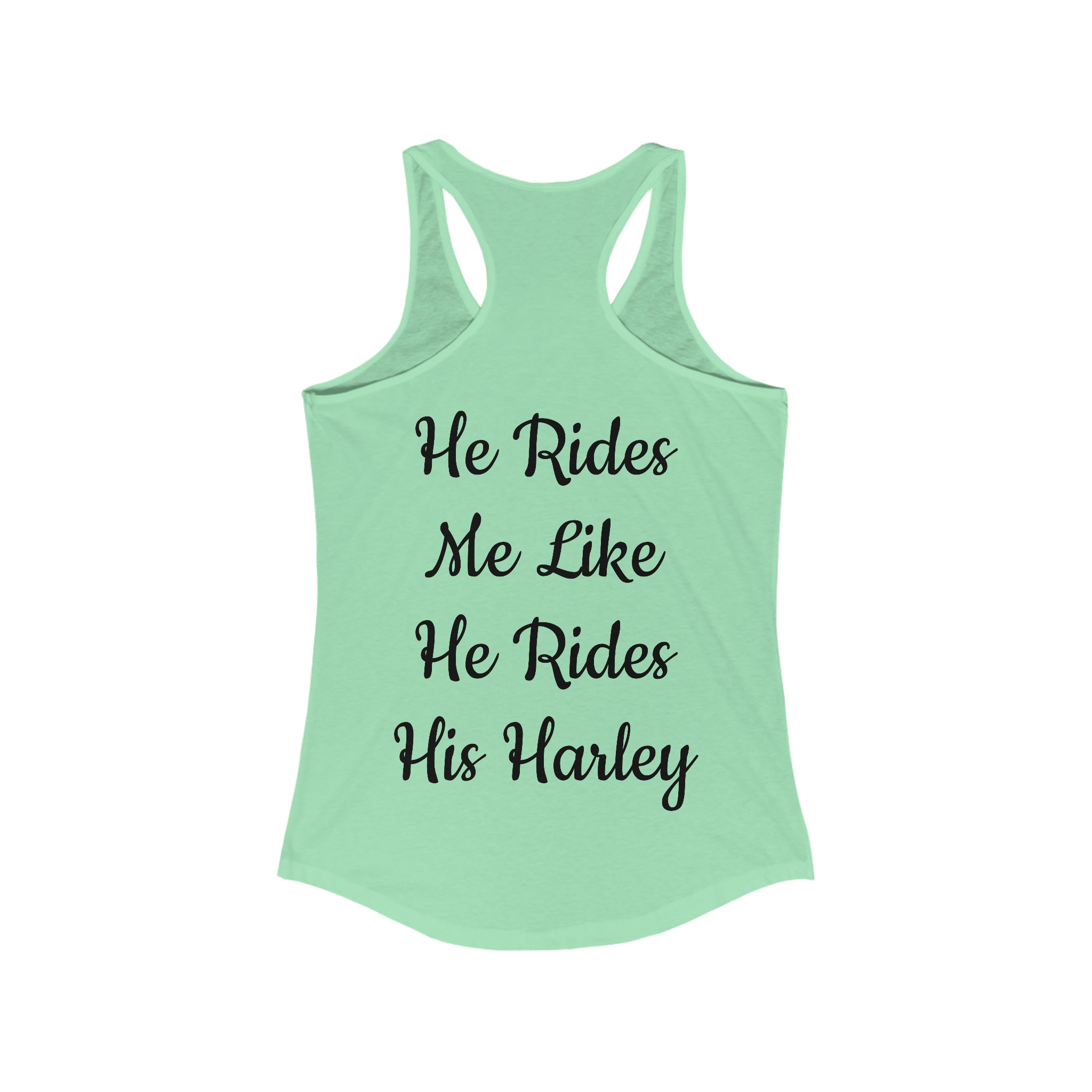 Rides Me, Funny, Motorcycle, Mom, Mother, Biker, Women's Racerback Tank ...