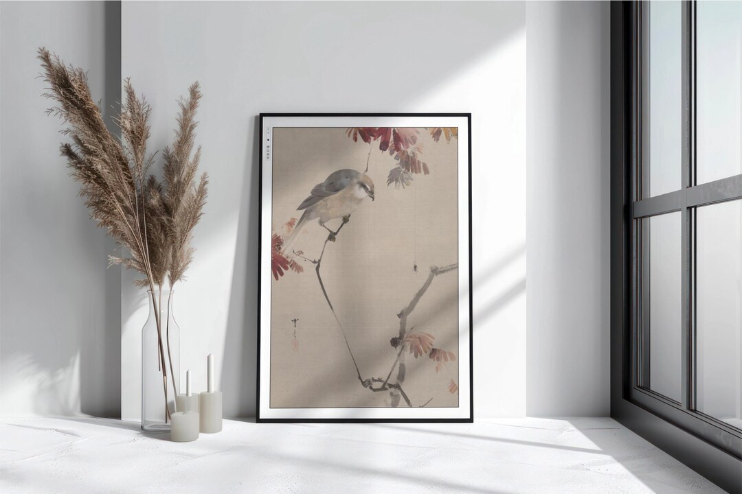 Watanabe Shotei Bird Ukiyo-e Print: Japanese Art on Archival Matte ...