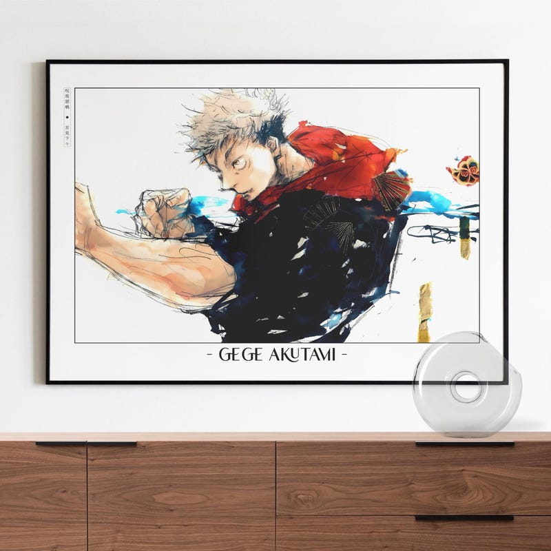 Jjk Manga Panel Print - Etsy