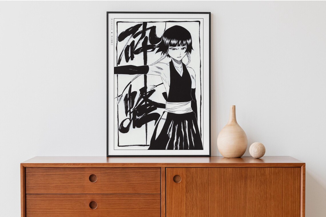 Anime Wall Art | Tite Kubo Manga Poster and Frame - Etsy