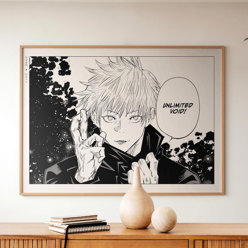 Jjk Manga Panel Print - Etsy