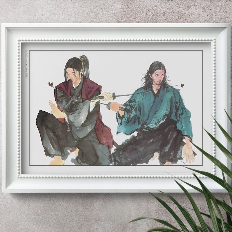 Vagabond Manga Panel - Etsy