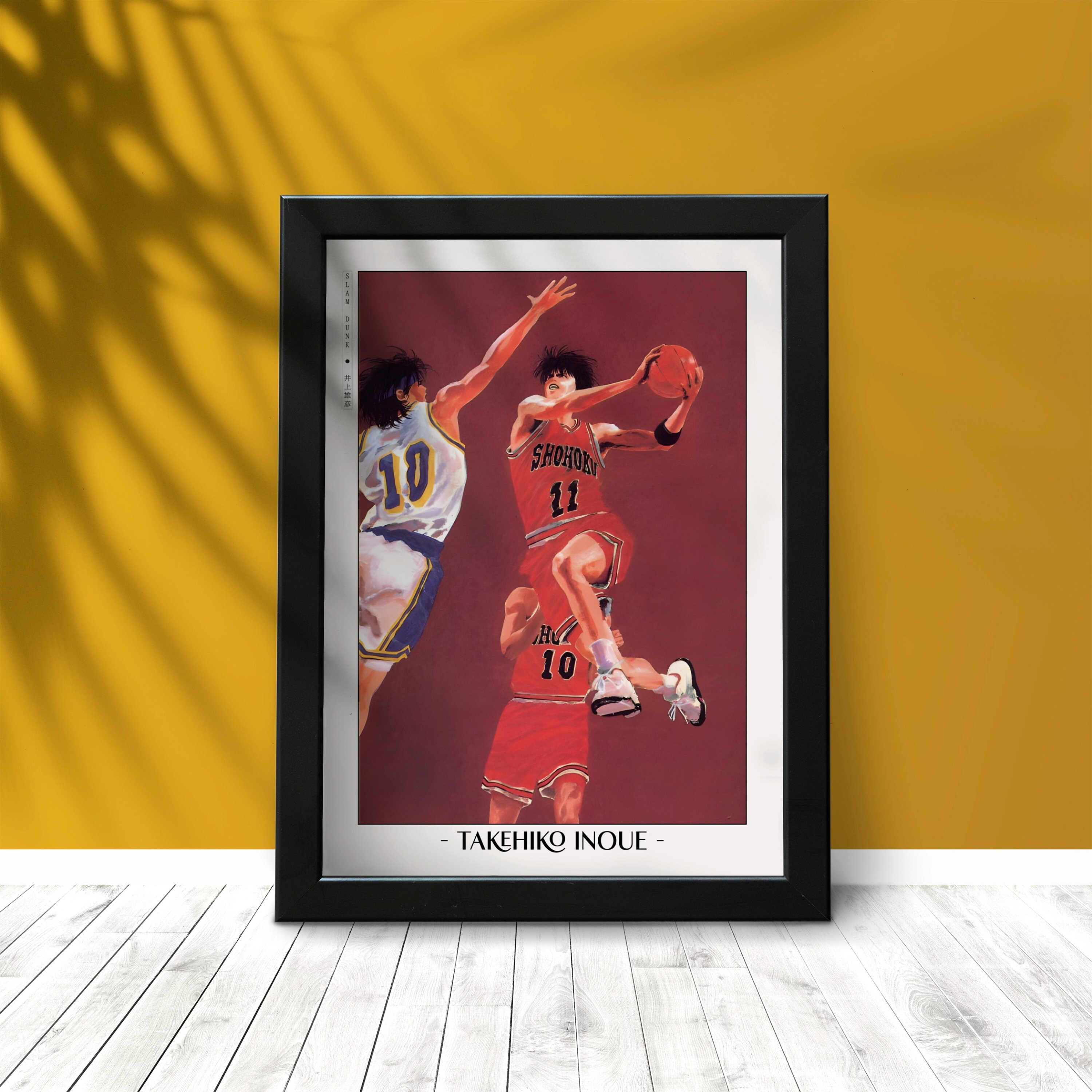 Slam Dunk Manga Art Print Basketball Poster Sakuragi Wall - Etsy