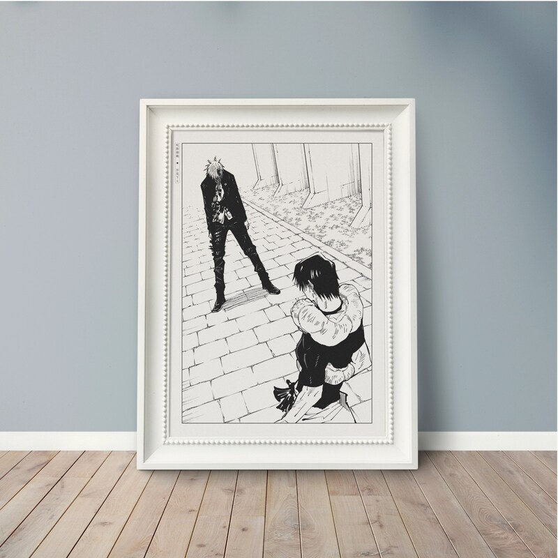 Jjk Manga Panel Print - Etsy