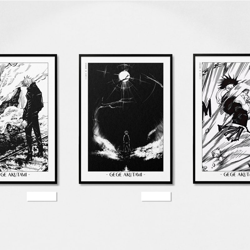 Anime Framed Wall Art - Etsy