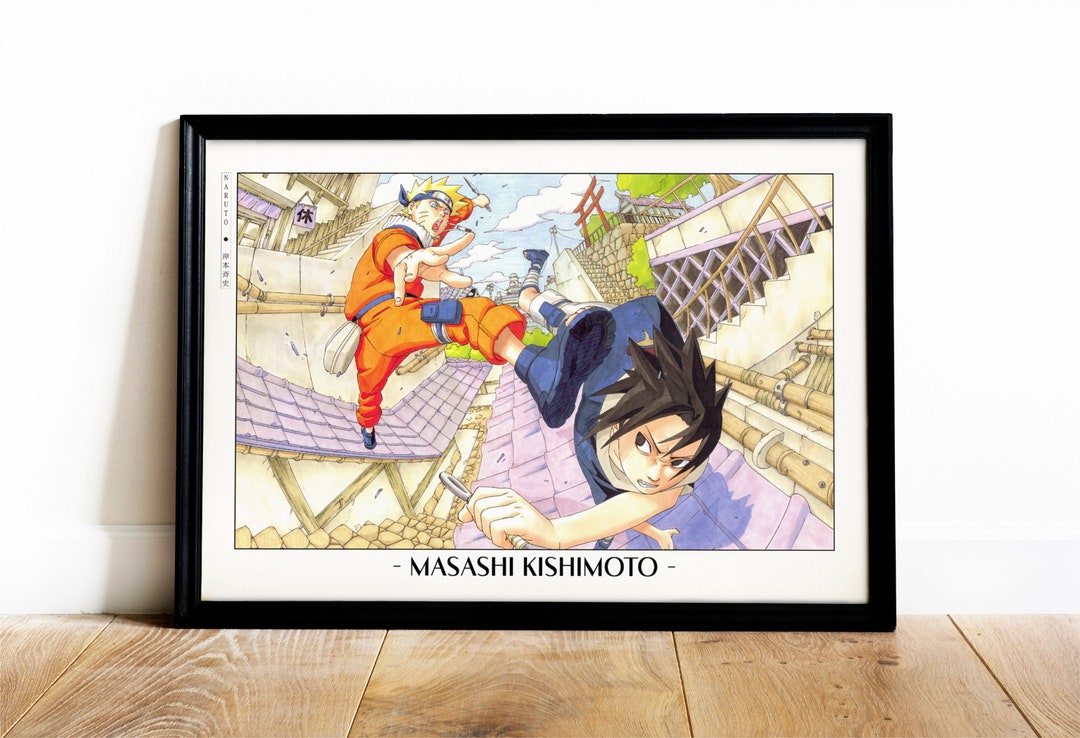 Anime Poster Wall Art Manga Gift Ideas, Manga Artbook Poster, Anime ...
