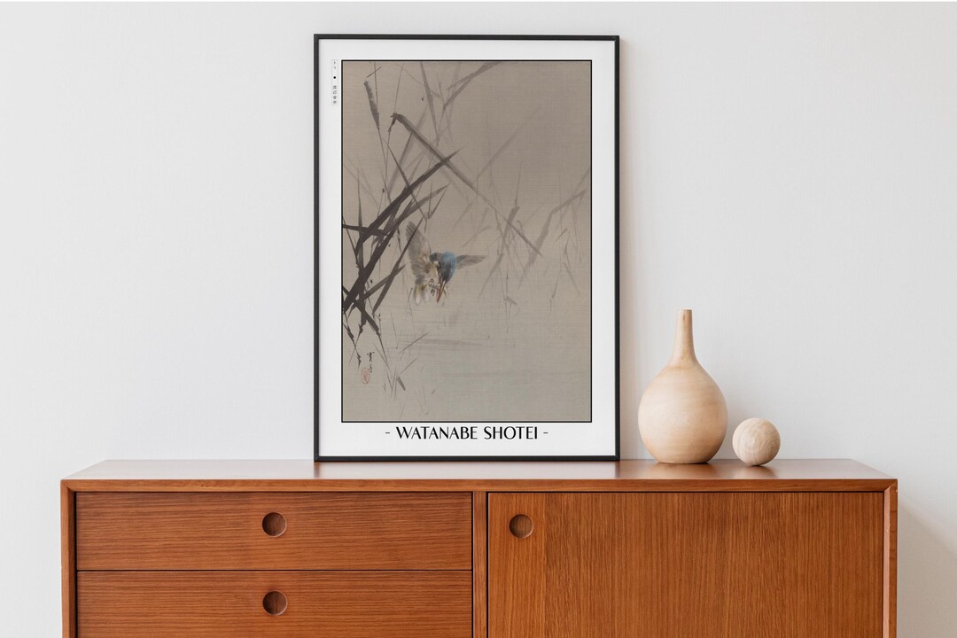 Watanabe Shotei Bird Ukiyo-e Print: Japanese Art on Archival Matte ...