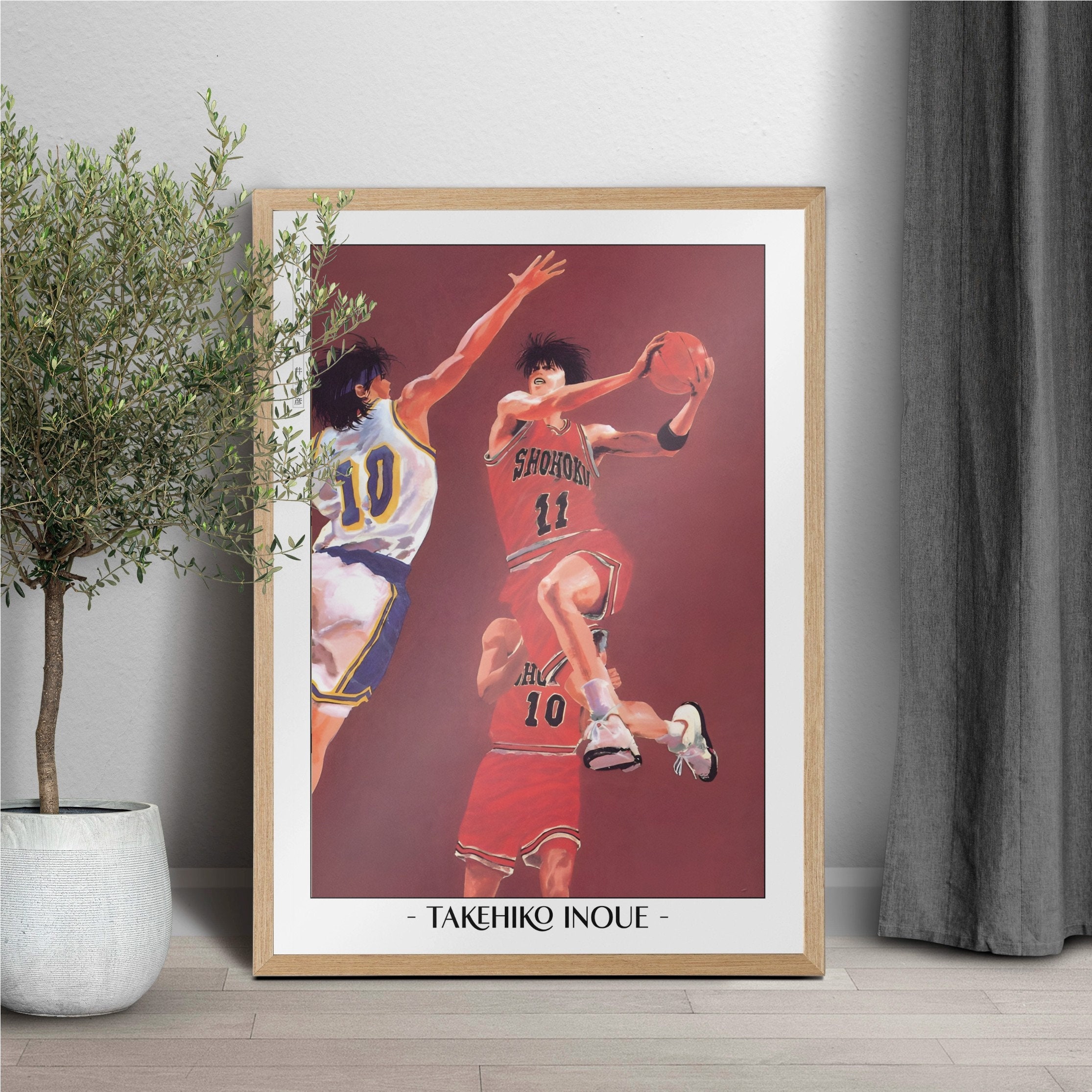 Slam Dunk Manga Art Print Basketball Poster Sakuragi Wall - Etsy