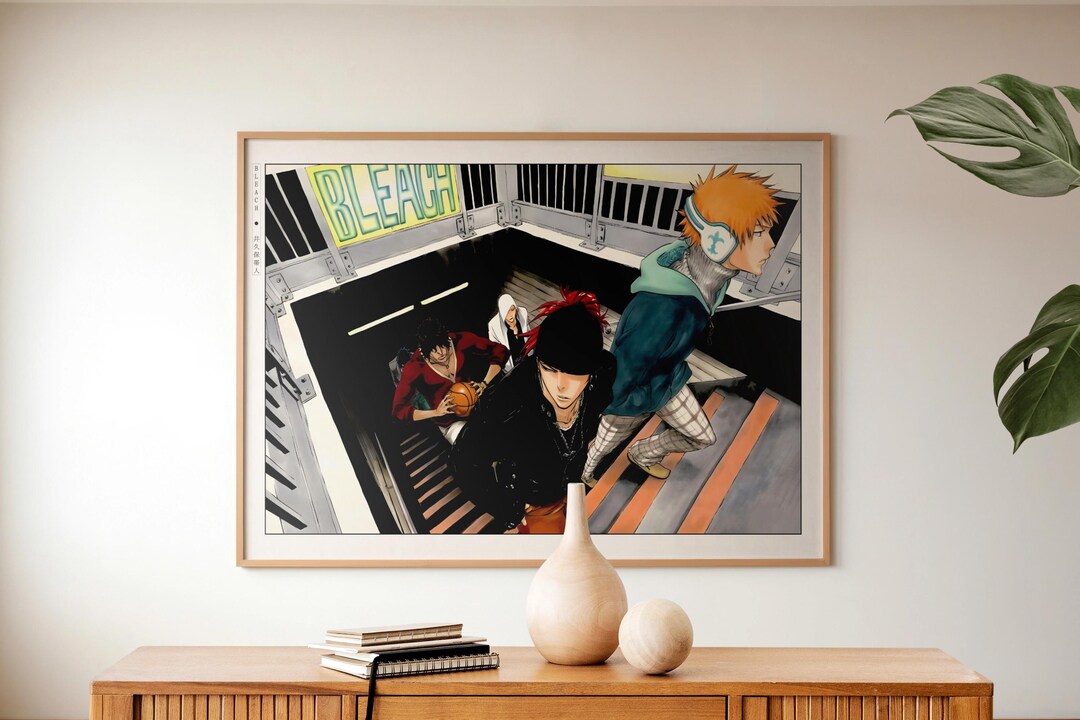 Anime Wall Art | Tite Kubo Manga Poster and Frame - Etsy