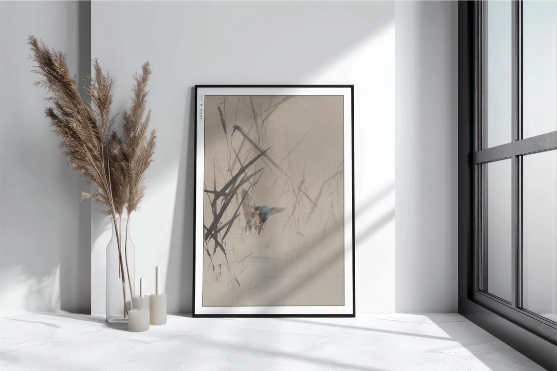 Watanabe Shotei Bird Ukiyo-e Print: Japanese Art on Archival Matte ...