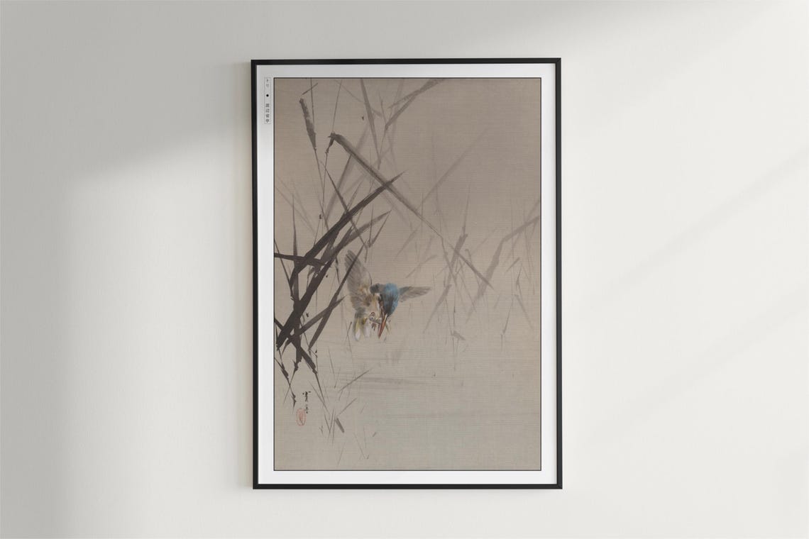 Watanabe Shotei Bird Ukiyo-e Print: Japanese Art on Archival Matte ...