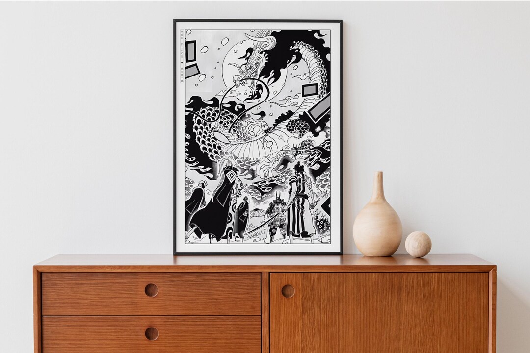 Shonen Anime Poster | Eiichiro Oda Art Print, Japanese Manga Wall Art ...