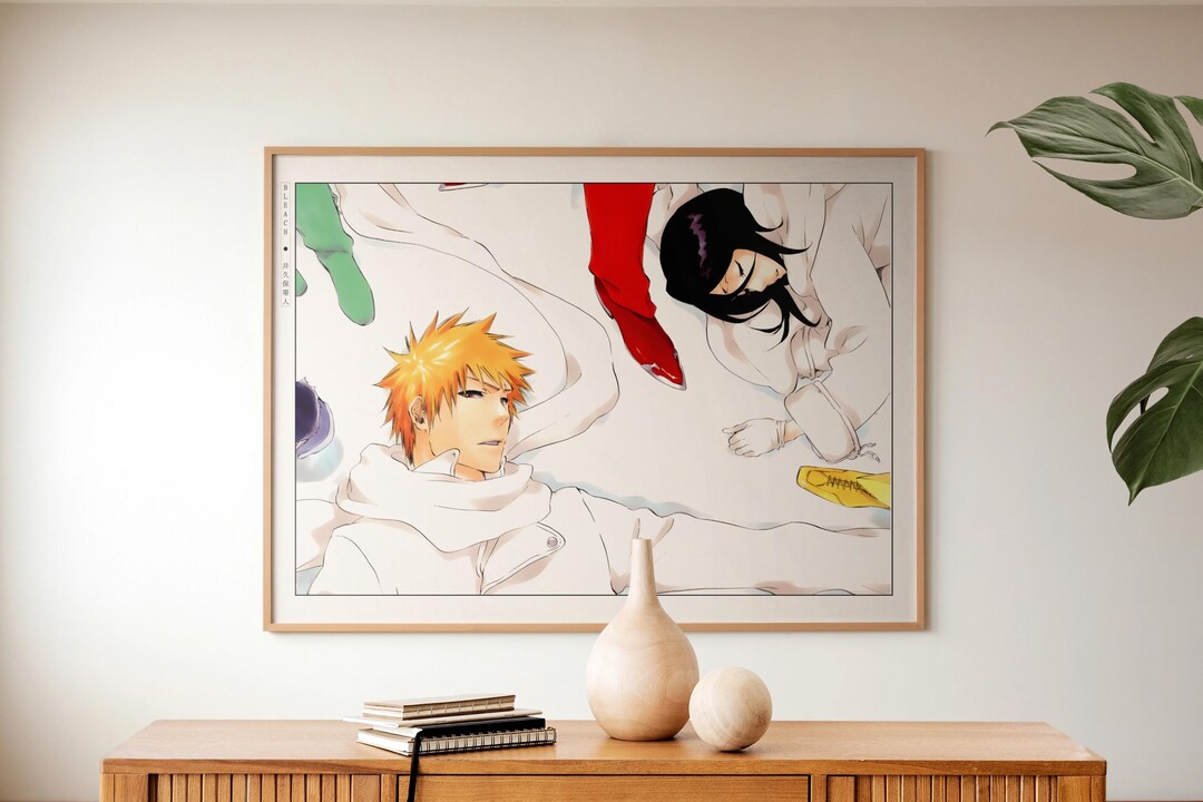 Anime Wall Art | Tite Kubo Manga Poster and Frame - Etsy