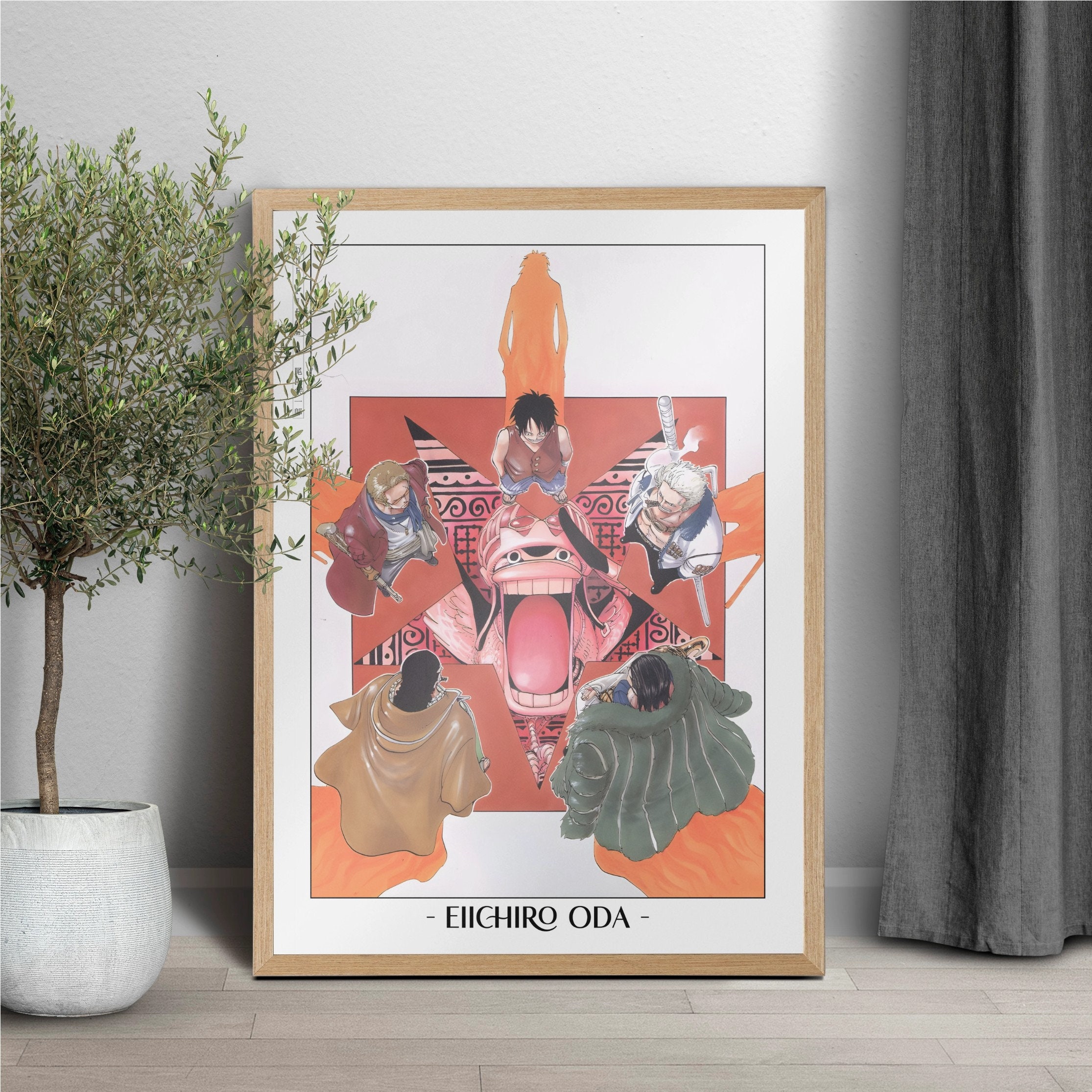 Anime Poster Wall Art Manga Gift Ideas, Shonen Manga Present, Anime Art ...