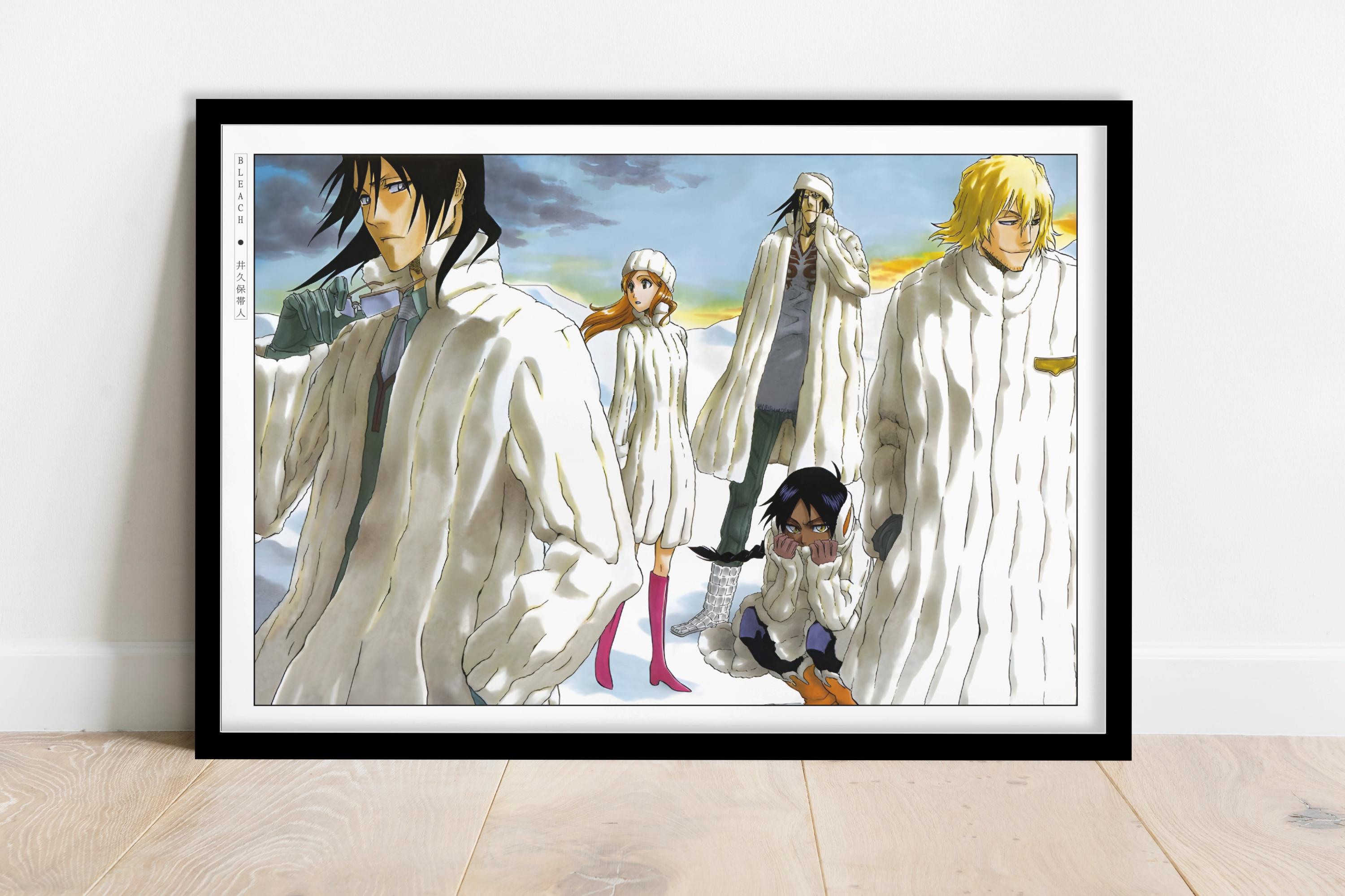 Anime Wall Art | Tite Kubo Manga Poster and Frame - Etsy