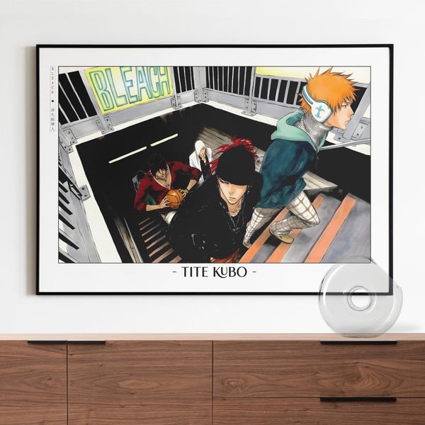 Bleach Frame Poster - Etsy UK