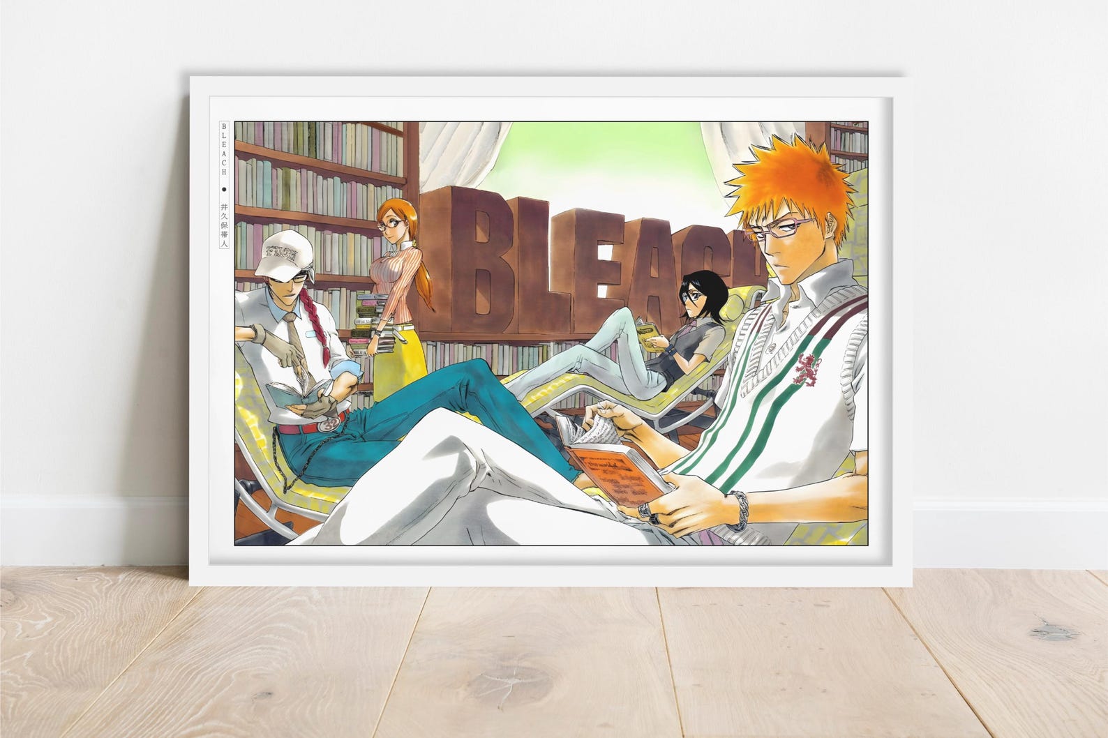 Anime Wall Art | Tite Kubo Manga Poster and Frame - Etsy