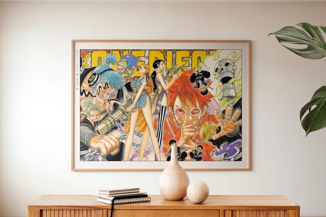 Anime Poster Wall Art Manga Gift Ideas, Shonen Manga Present, Anime Art ...