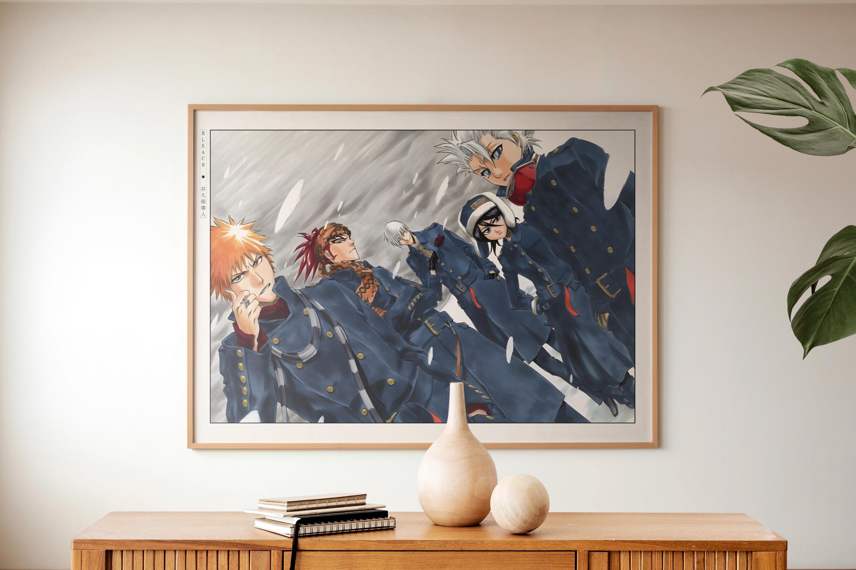 Anime Wall Art | Tite Kubo Manga Poster and Frame - Etsy
