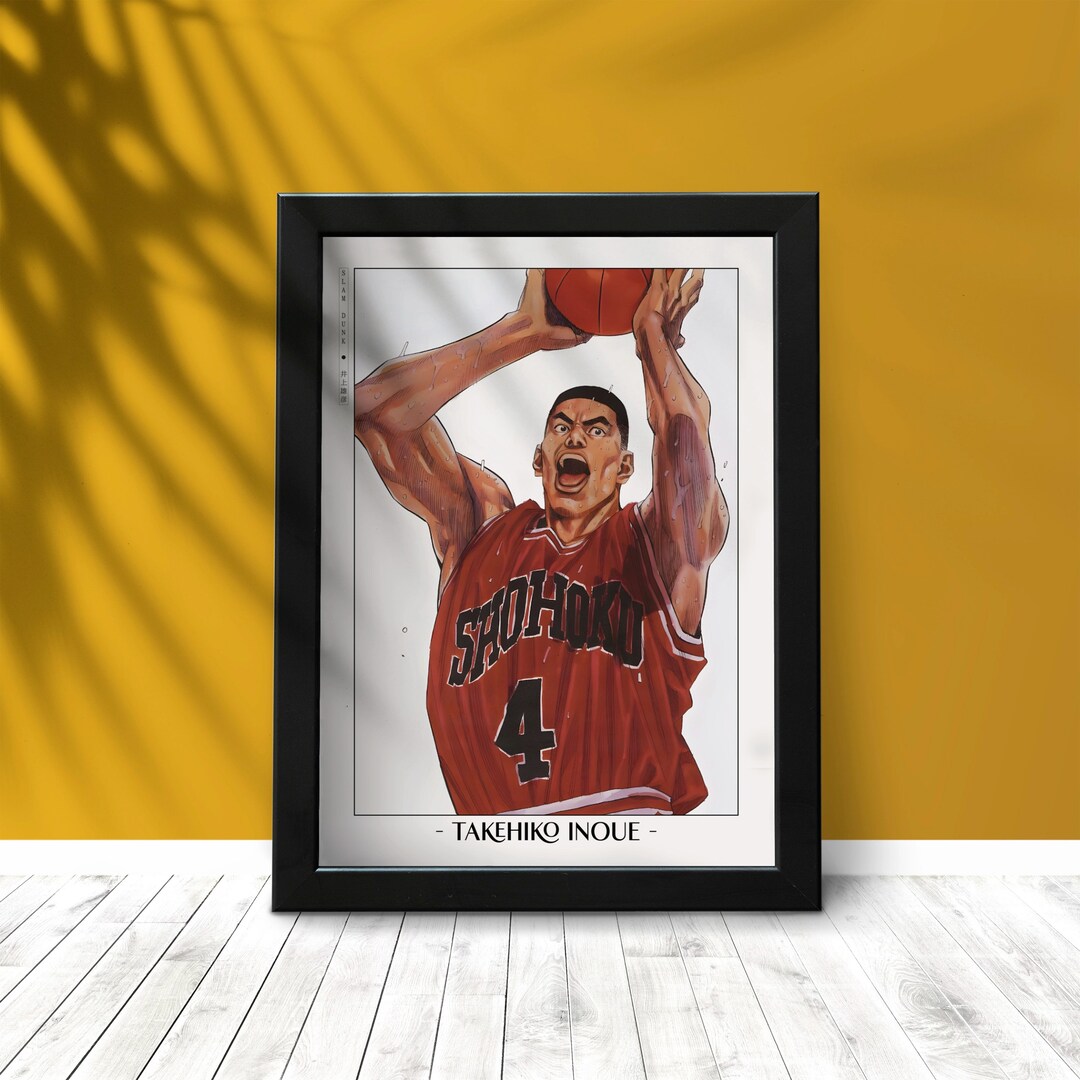 Slam Dunk Manga Art Print Basketball Poster Sakuragi Wall - Etsy