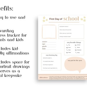 Classroom Introductions Printable | Back to School Printable and ...