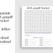 Debt Payoff Tracker Chart Printable Debt Planner Available in PDF and ...