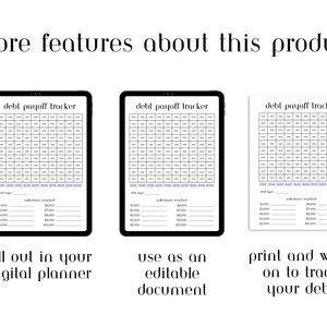Debt Payoff Tracker Chart | Printable Debt Planner | Available in PDF ...