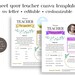 Meet Your Teacher Digital Flyer and Poster Templates Editable and ...
