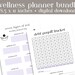 Health and Wellness Digital Planner Bundle | Contains Planner Templates ...