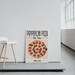 Pepperoni Pizza Wall Art Pizza Poster Pizza Decor Pizza - Etsy