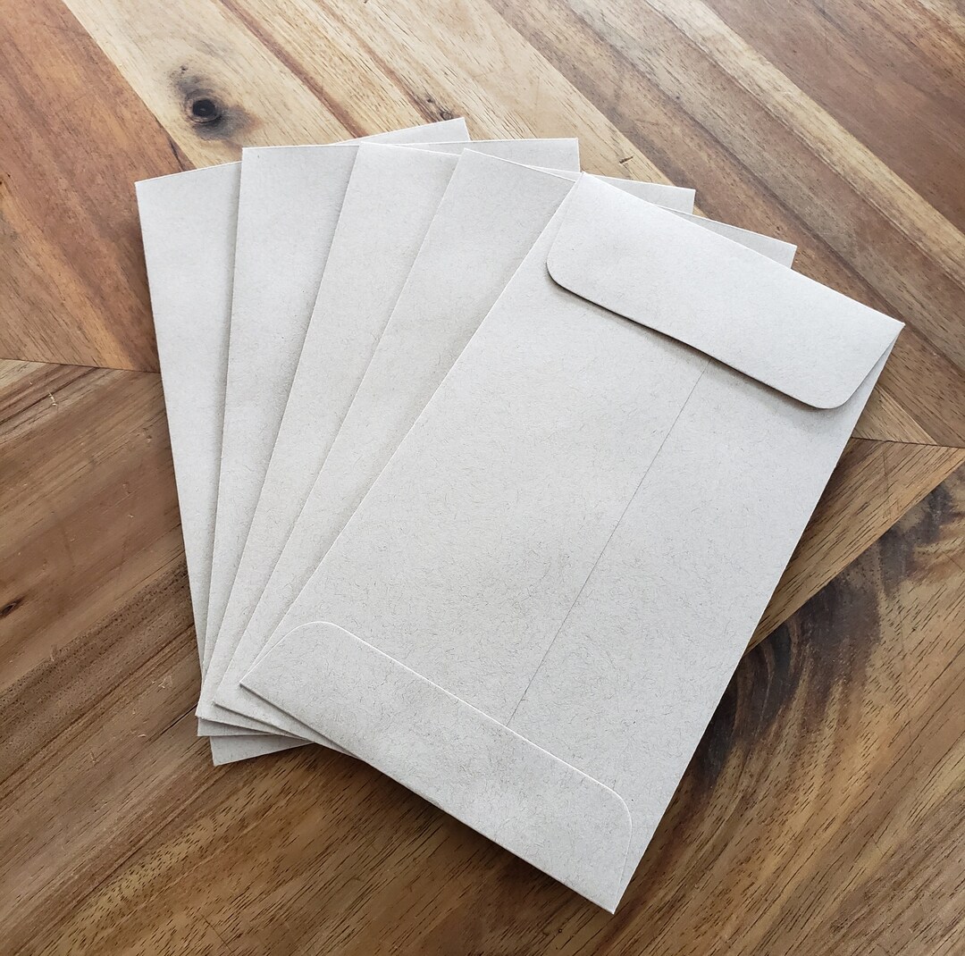 Bulk Lot 1000 Seed Saving Kraft Envelopes 3 1/4 X 5 5/8 / 5 Coin ...