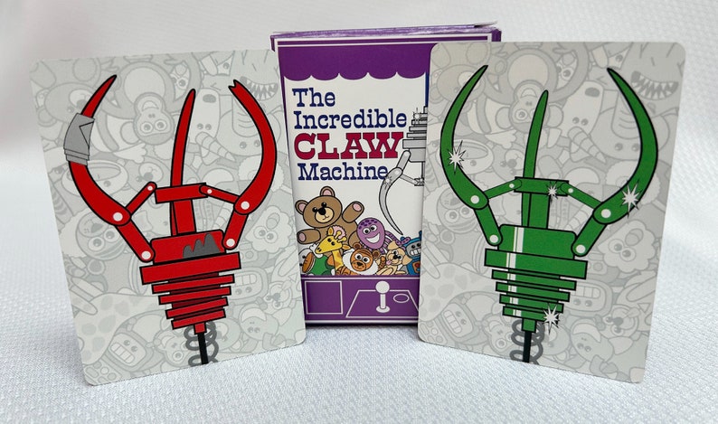The Incredible Claw Machine, a Card Game Both Fun and Frustrating - Etsy