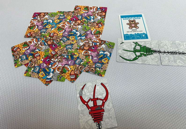 The Incredible Claw Machine, a Card Game Both Fun and Frustrating - Etsy