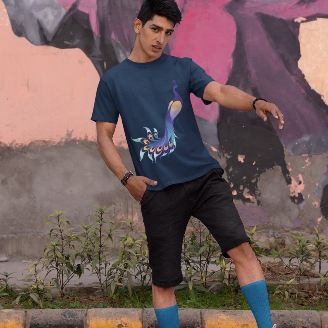 Peacock Shirt Men Peacock Feather Shirt Women Peacock Feather Shirtpeacock Lover Shirt