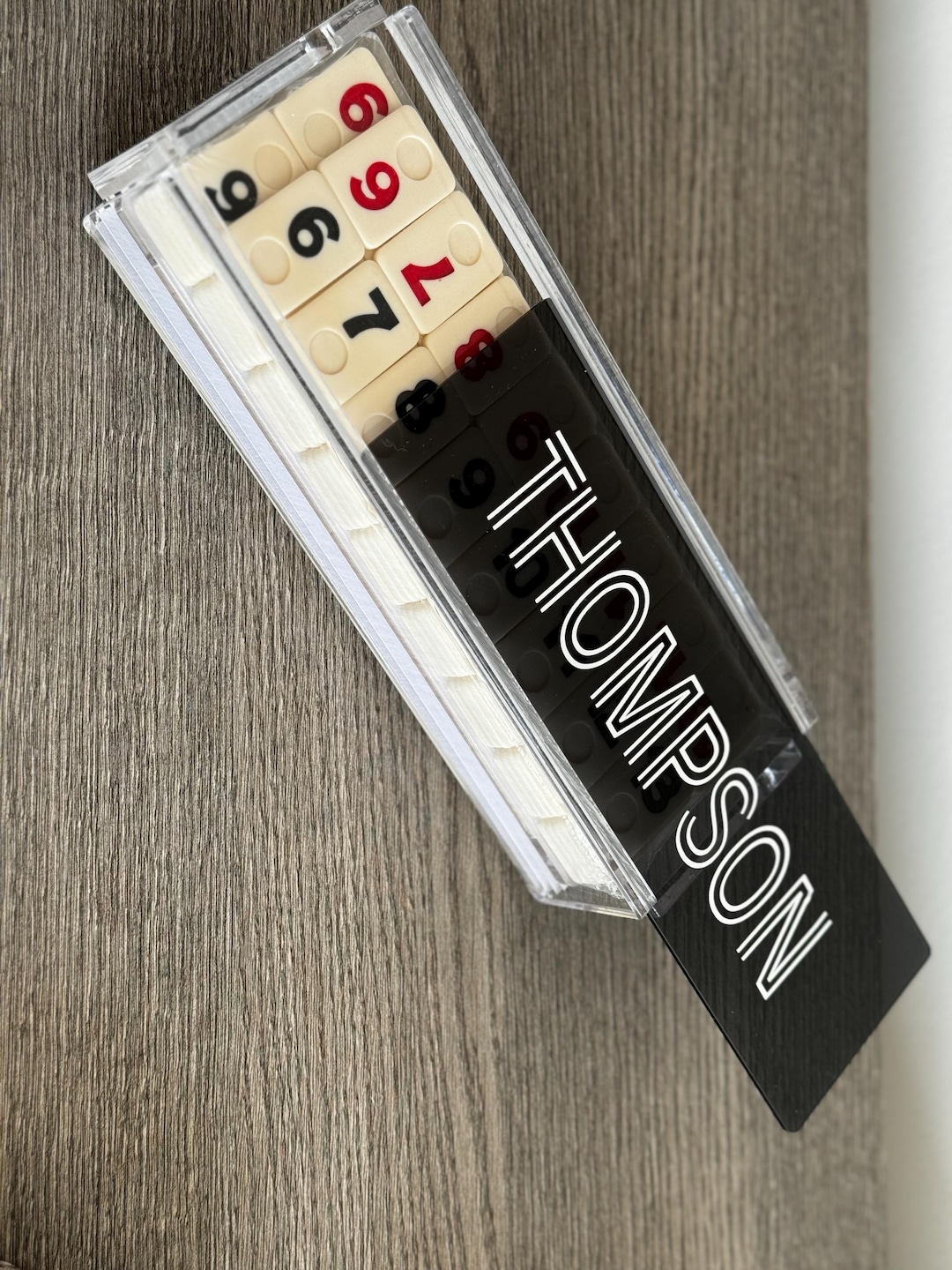 Elite Lucite Rummikub Set With Case, Rummy Board Game, Handmade Rummy ...