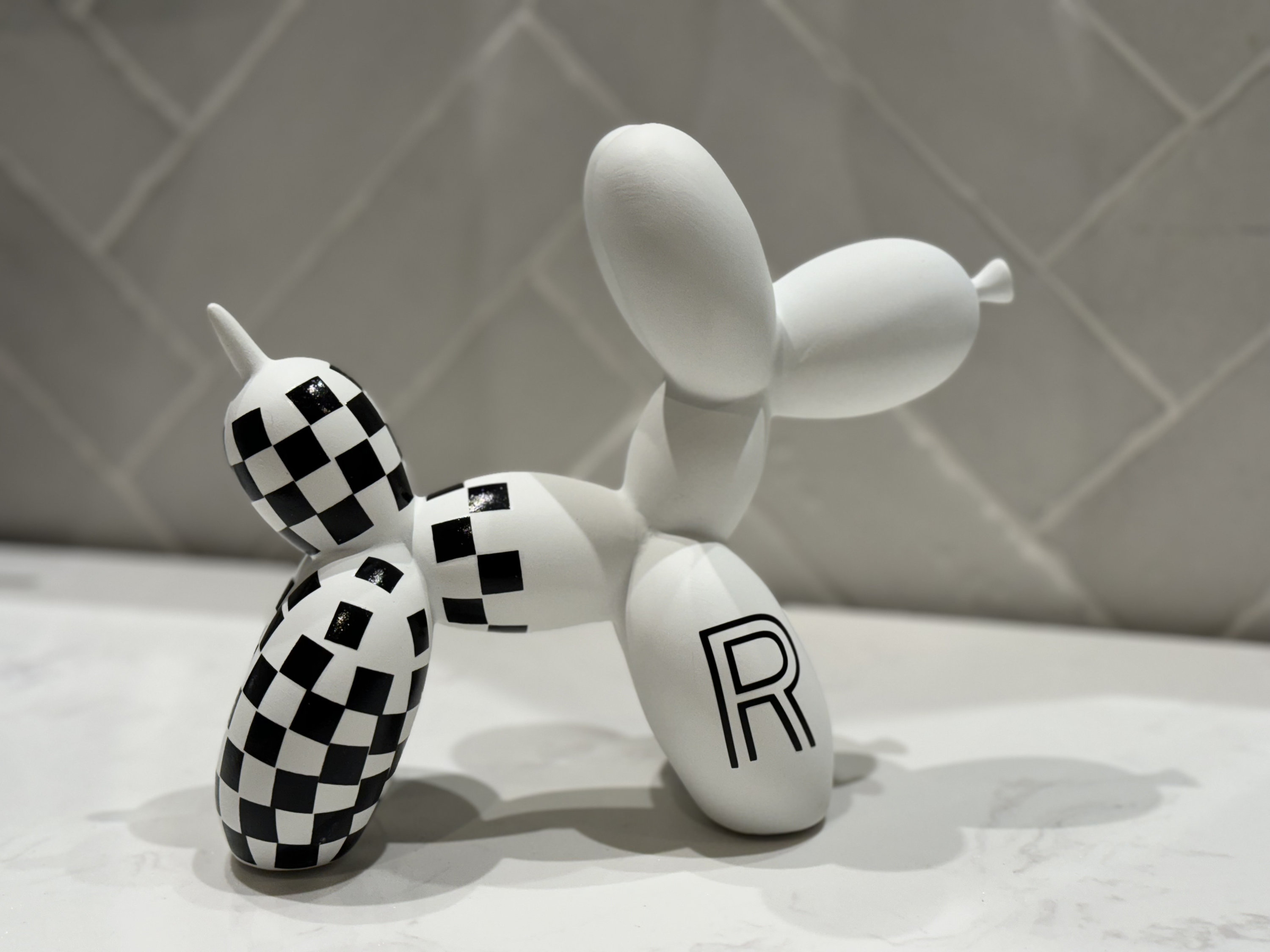 Custom Large 3d Balloon Dog Sculpture, Charming Dog Ornament, Balloon ...