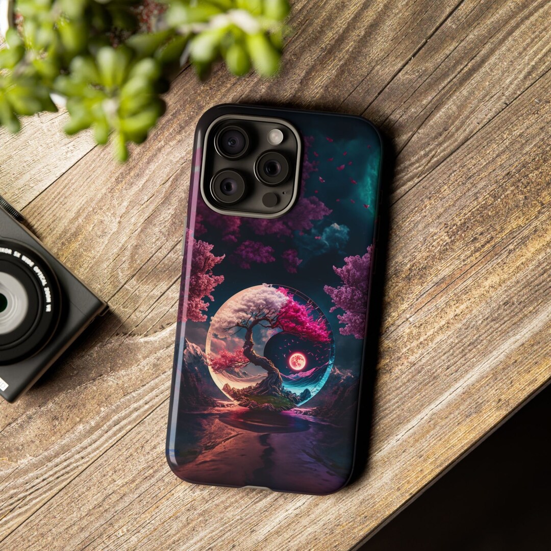 Yin and Yang Fantasy Phone Case, Balance and Harmony, Phone Case ...