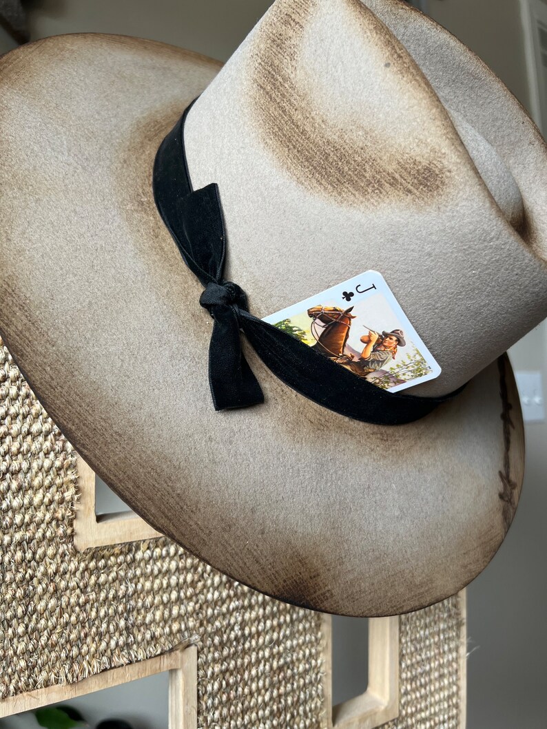 Custom Burned Hat - Barbed Wire - Large - Etsy