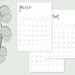 Printable Digital Calendar 2023 | Monthly Planner 2023 | Minimalistic ...