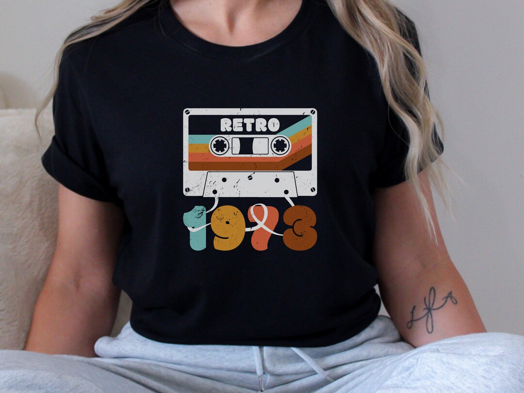 Retro 1973 Birthday Shirt, 1973 Birthday T Shirt, Vintage 50th Birthday ...