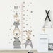 Kids Height Measurement Boho Wall Stickers and Decals /nursery Art ...