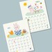 2024 Kids Calendar Printable, Monthly Calendar, Kids Schedule ...