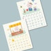 2024 Kids Calendar Printable, Monthly Calendar, Kids Schedule ...