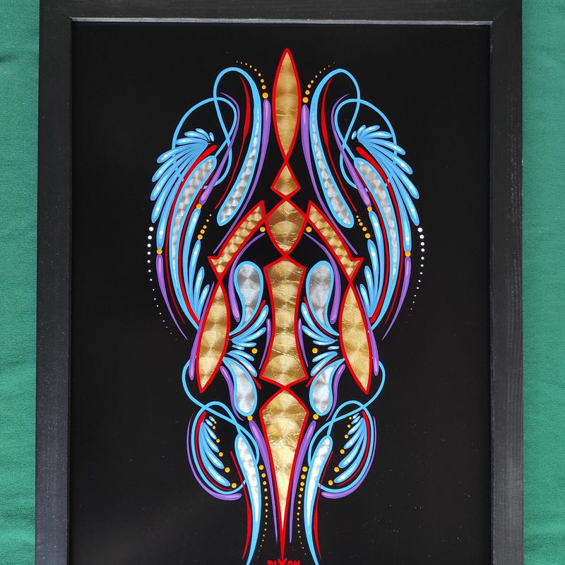 Pinstripe Art - Etsy