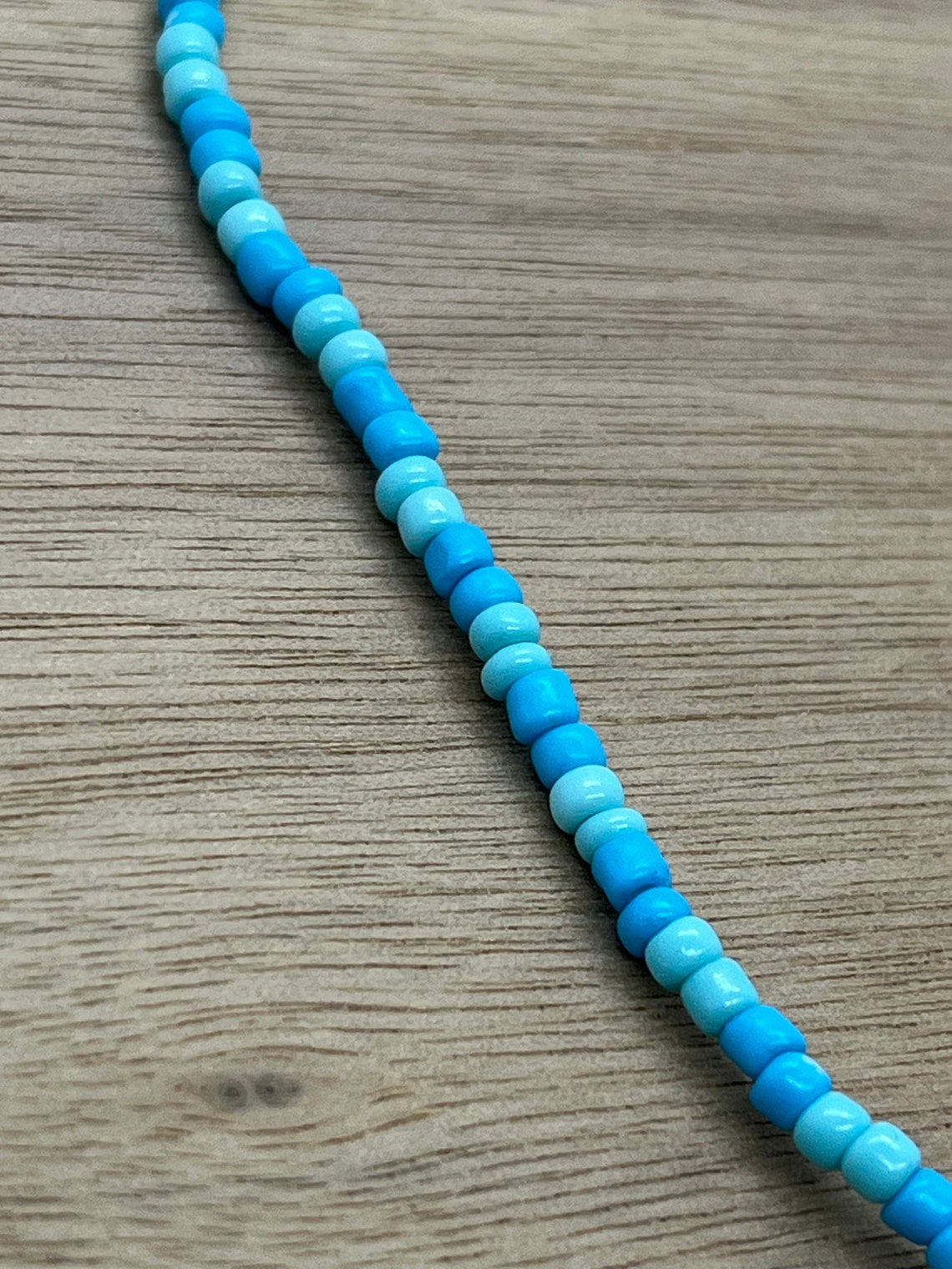 Ocean Waves | Seed Bead Necklace - Etsy