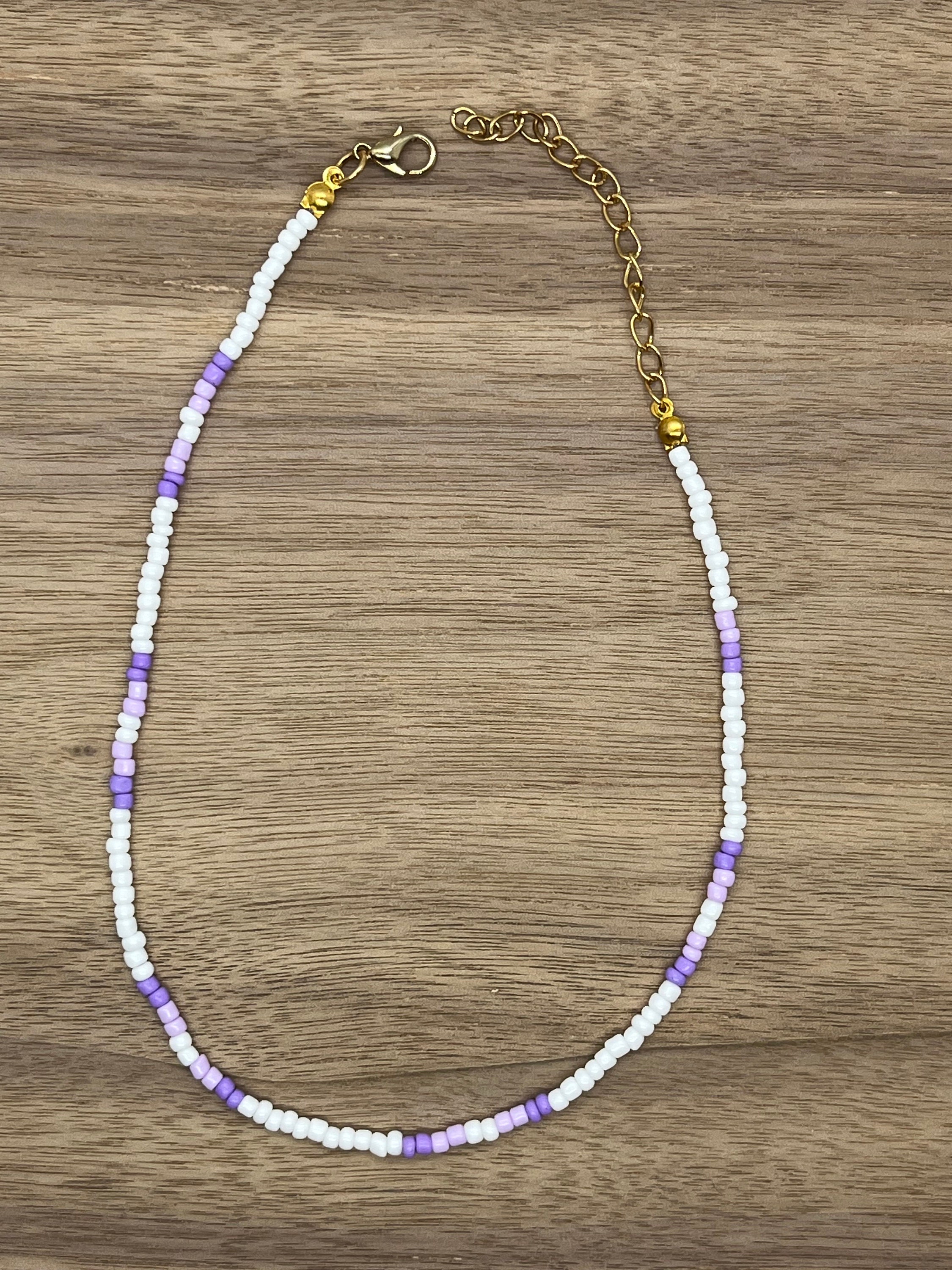 Candy Crush | Seed Bead Necklace - Etsy