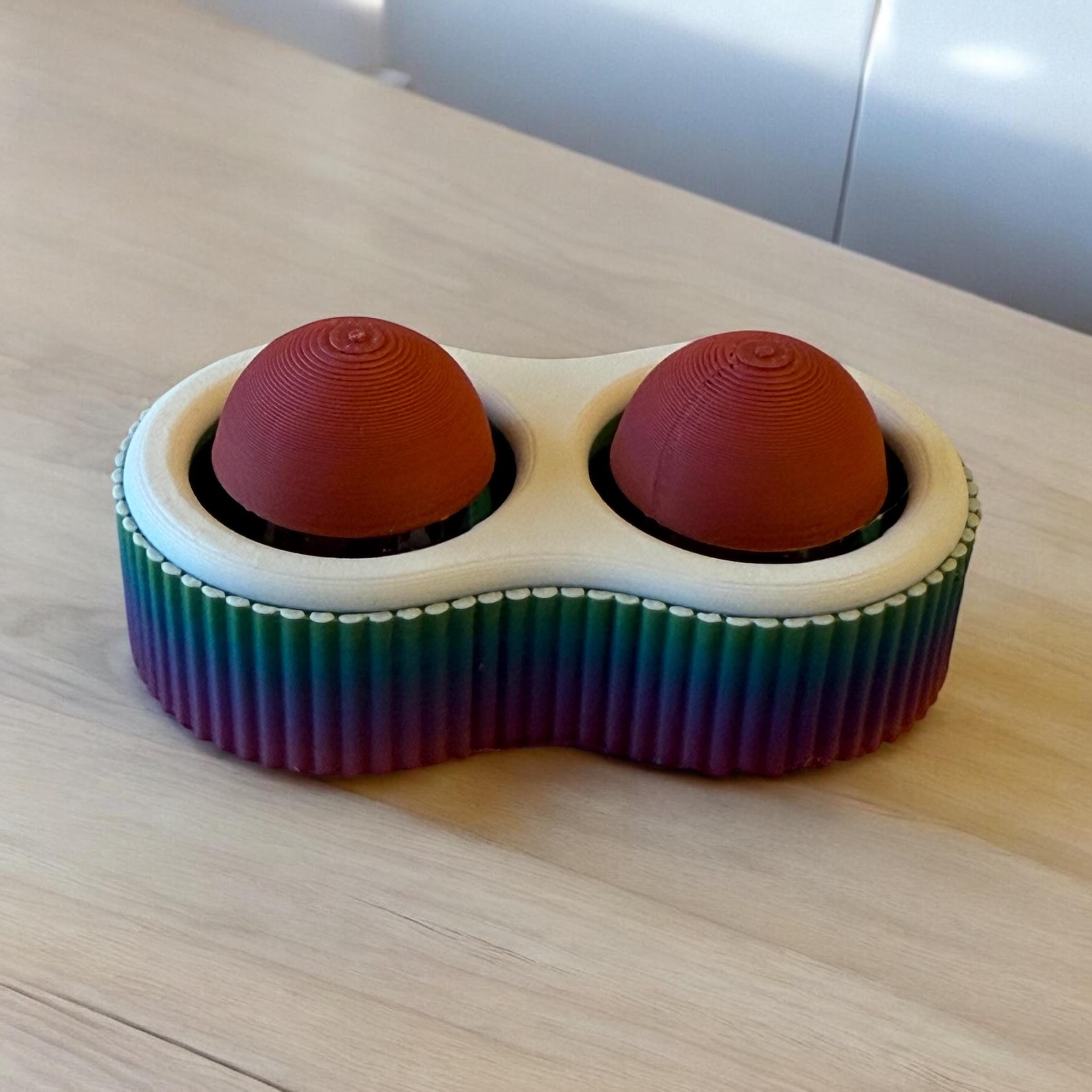 Adorable 3D Printed Circular Clicker - Perfect Handheld Size! Adhd - Etsy