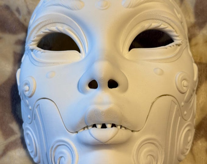 Geisha Mask - Etsy