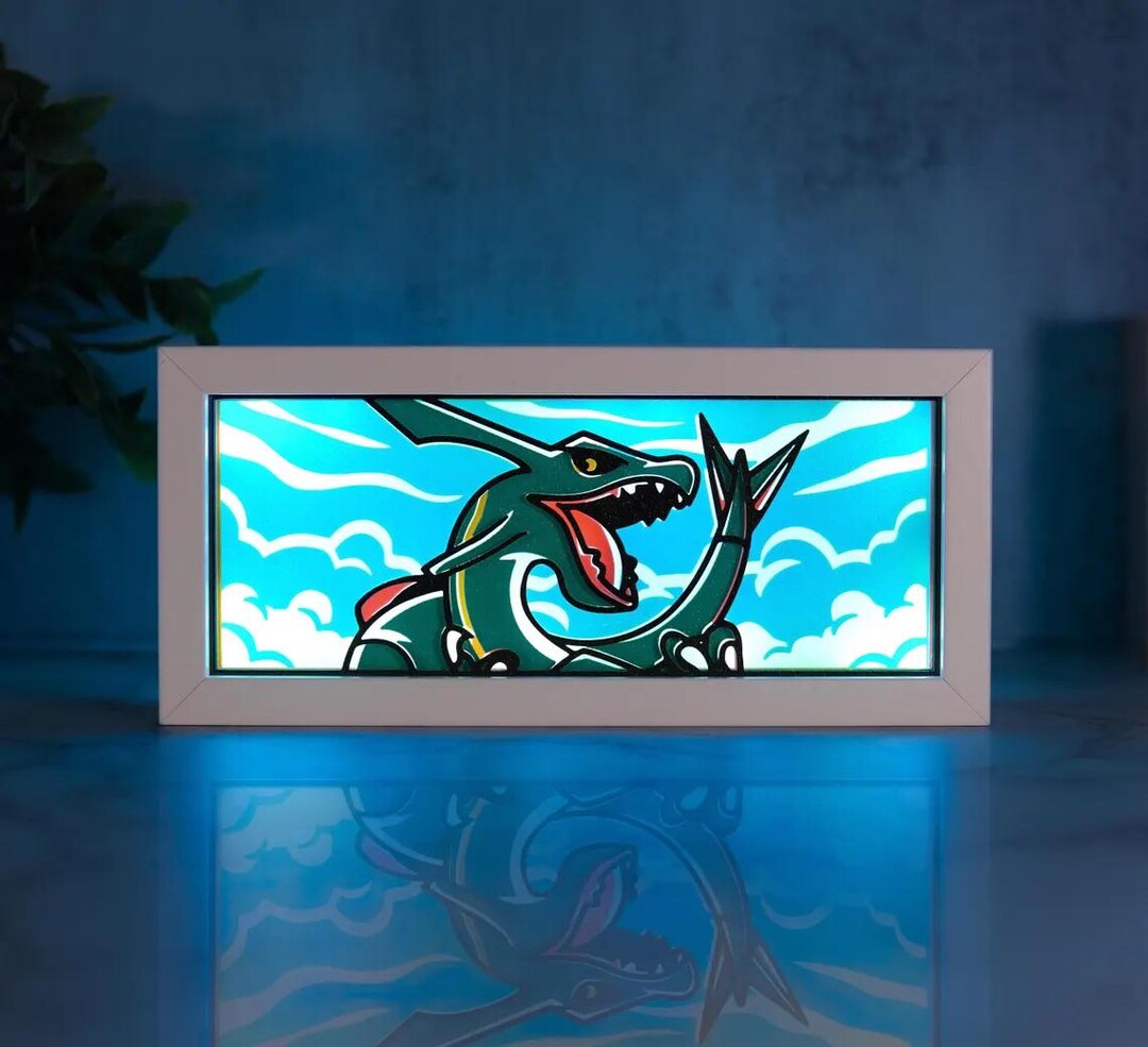 Fan Art 3D Printed Light Box Color Changing With Remote USB Powered - Etsy